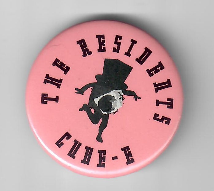 CUBE-E Eyeball Button – The Residents Official Merchandise Store