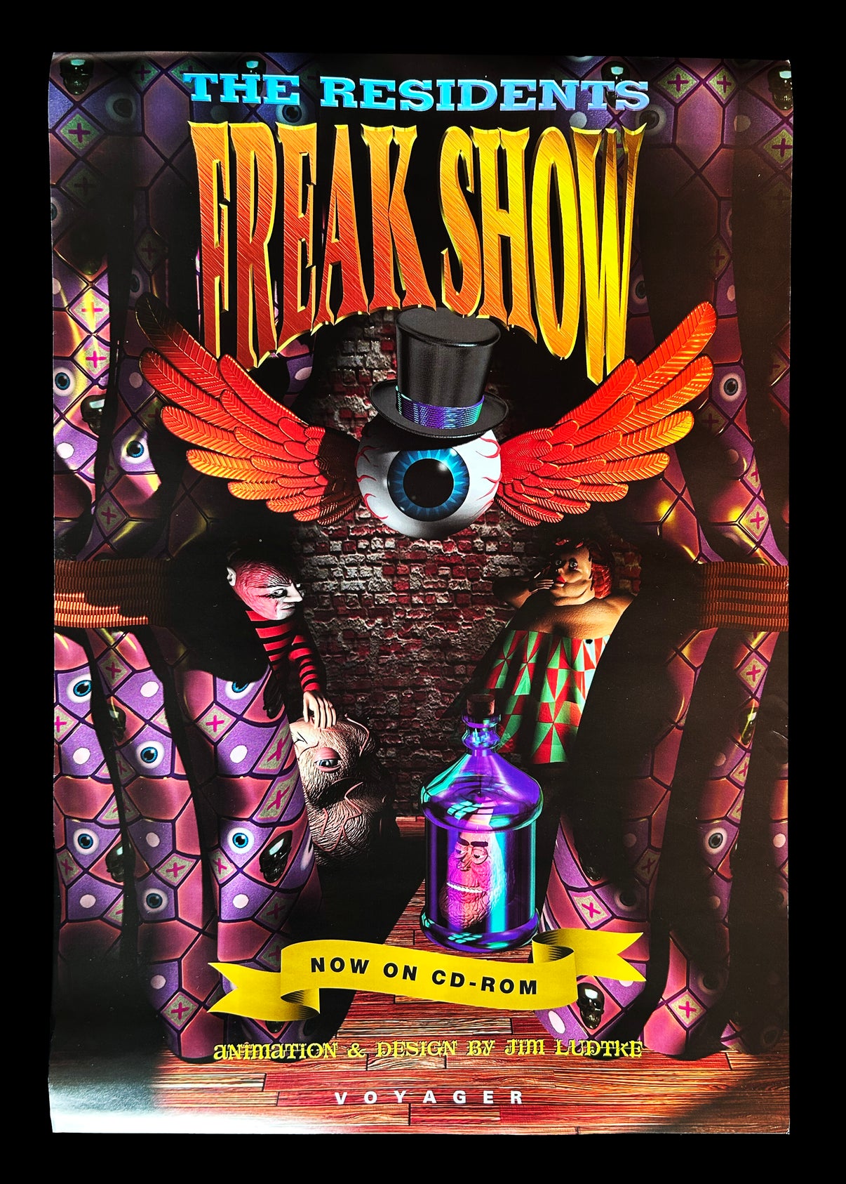 Freak Show CD-Rom Poster (12in X 18in) – The Residents Official ...