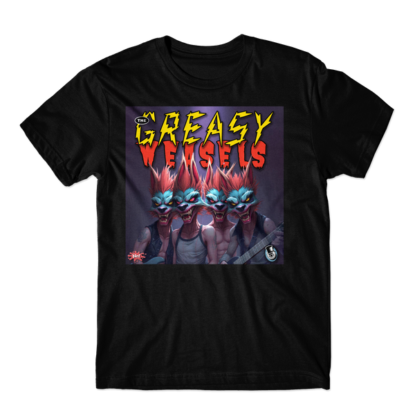Greasy Weasels T-Shirt – The Residents Official Merchandise Store